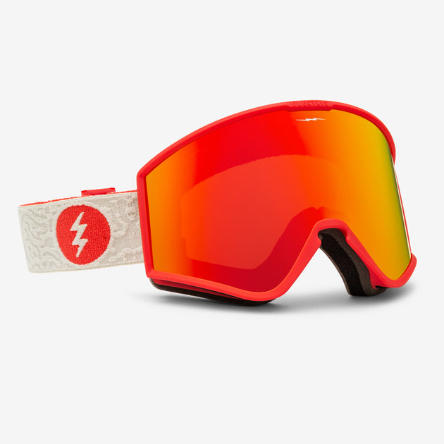 Electric Visual EK1 Snow Goggle - Flood Red / Red Chrome