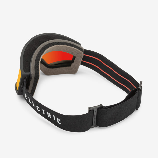 Electric Visual EK1 Small Snow Goggle - Matte Black / Red Chrome