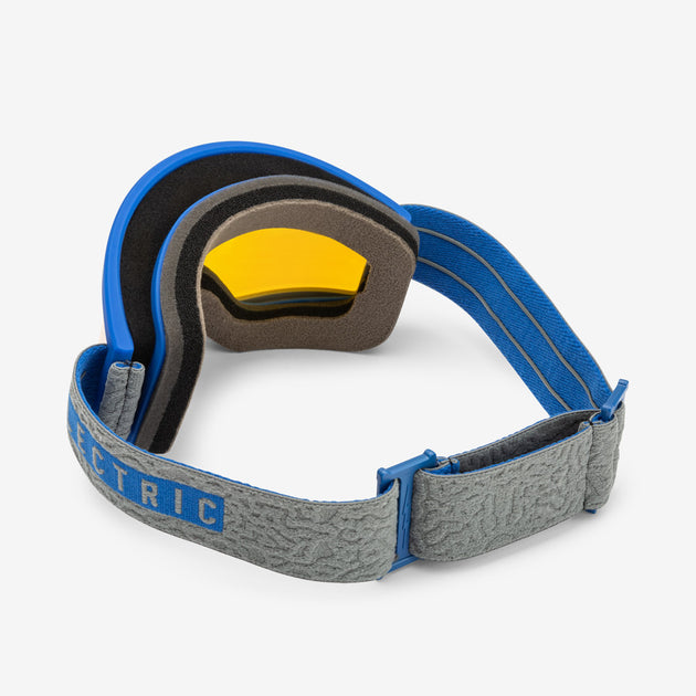 Electric Visual Hex Snow Goggle - Flood Blue / Yellow Blue Chrome
