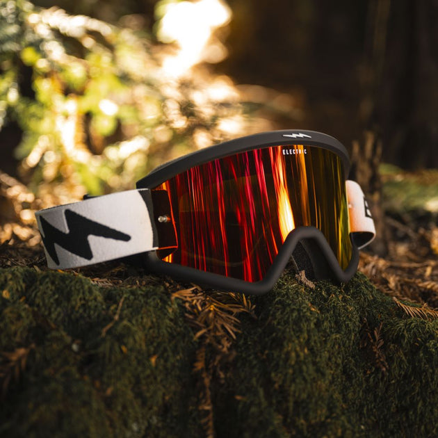 Electric Hex MTB Goggle - Black Grey/Red Chrome